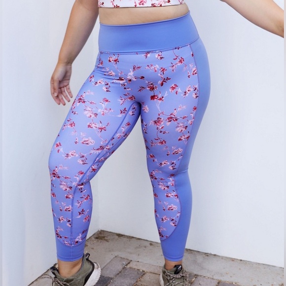 Fabletics | Pants & Jumpsuits | Fabletics High Waisted Floral ...